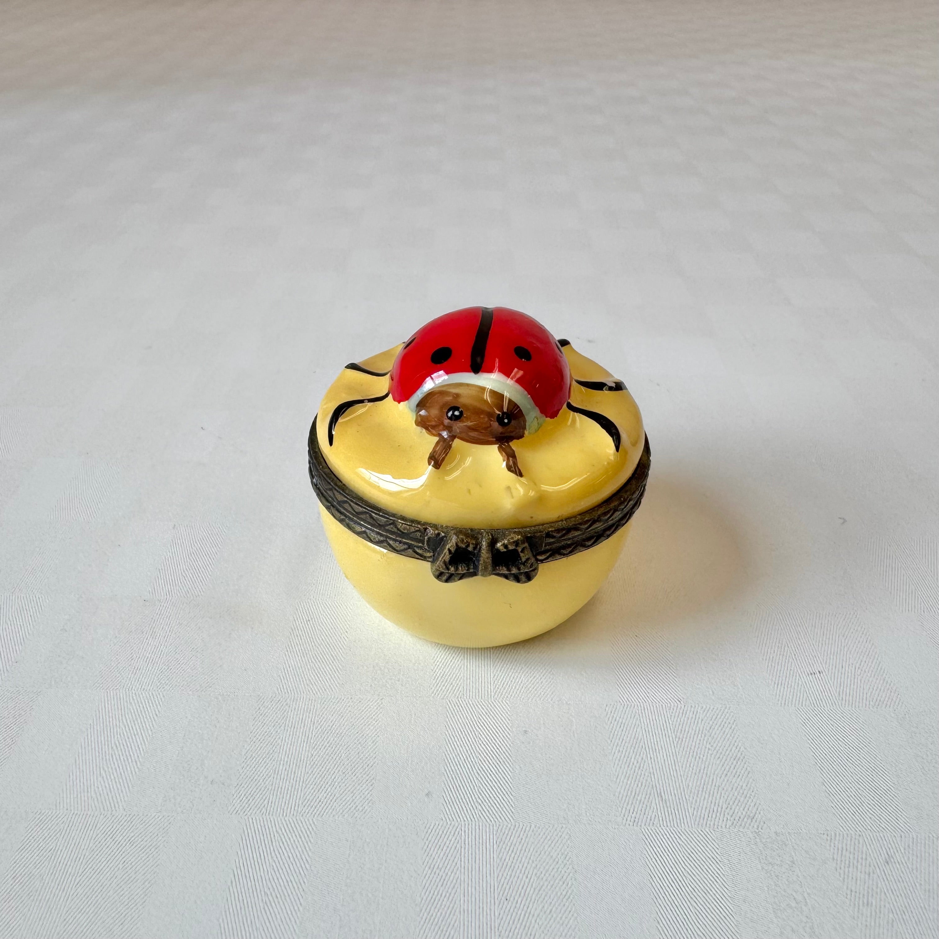 Vintage Ladybug Trinket Box – The Swan's House