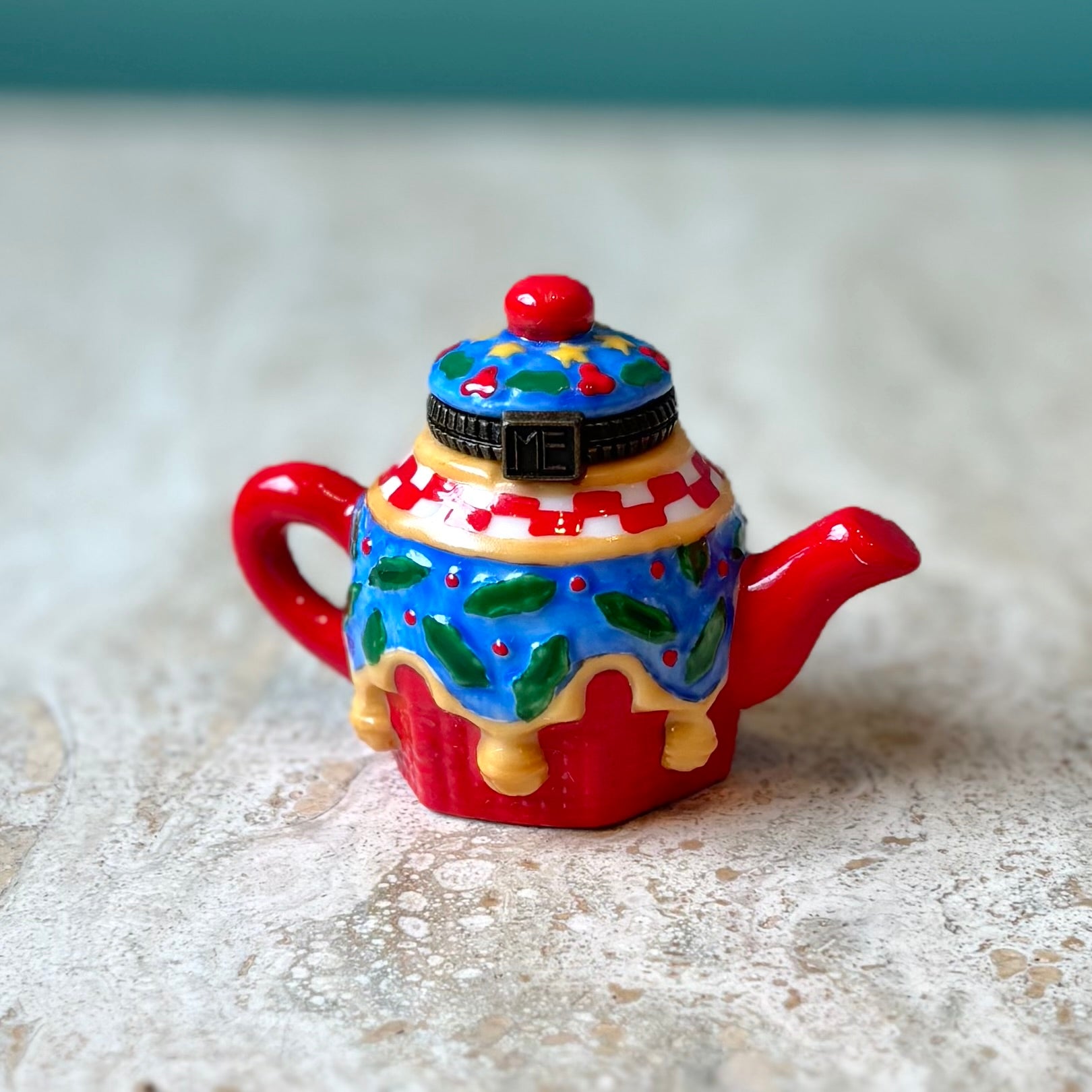 Vintage Small Teapot Trinket Box – The Swan's House